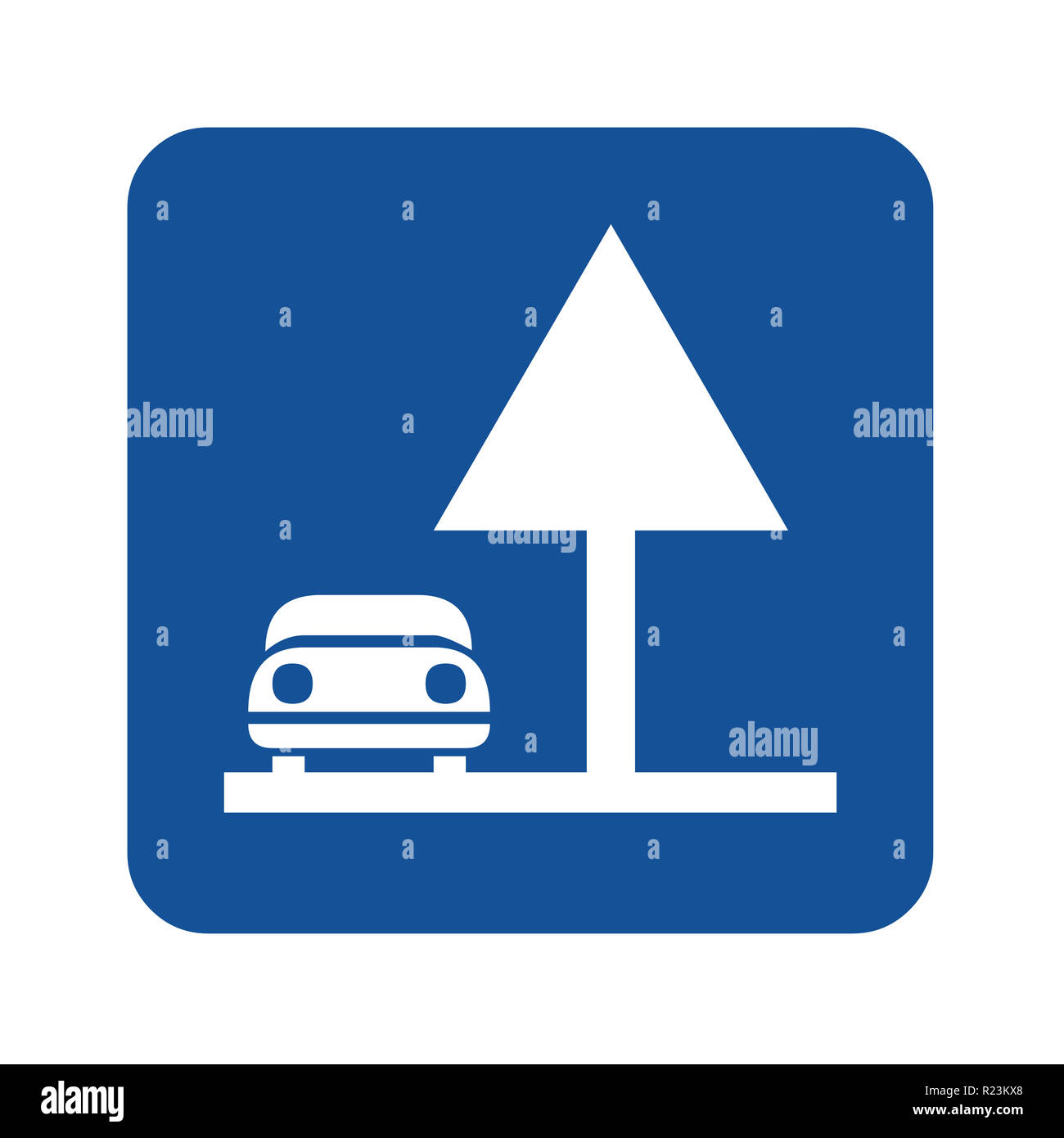 Rest area symbol icon Stock Photo - Alamy