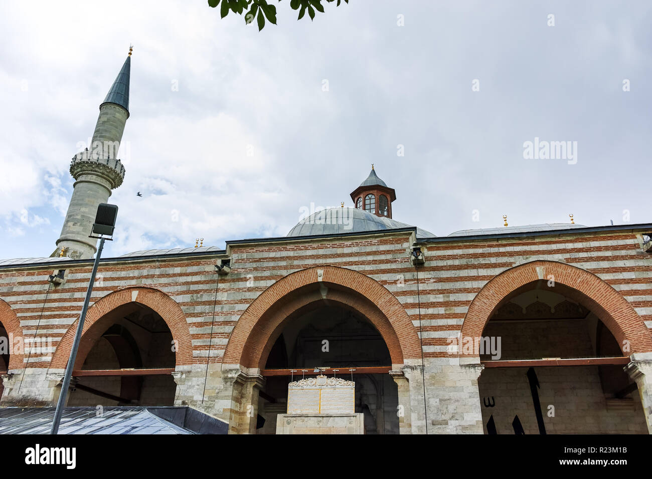 EDIRNE, TURKEY - MAY 26, 2018: Eski Camii Mosque in the center of city ...