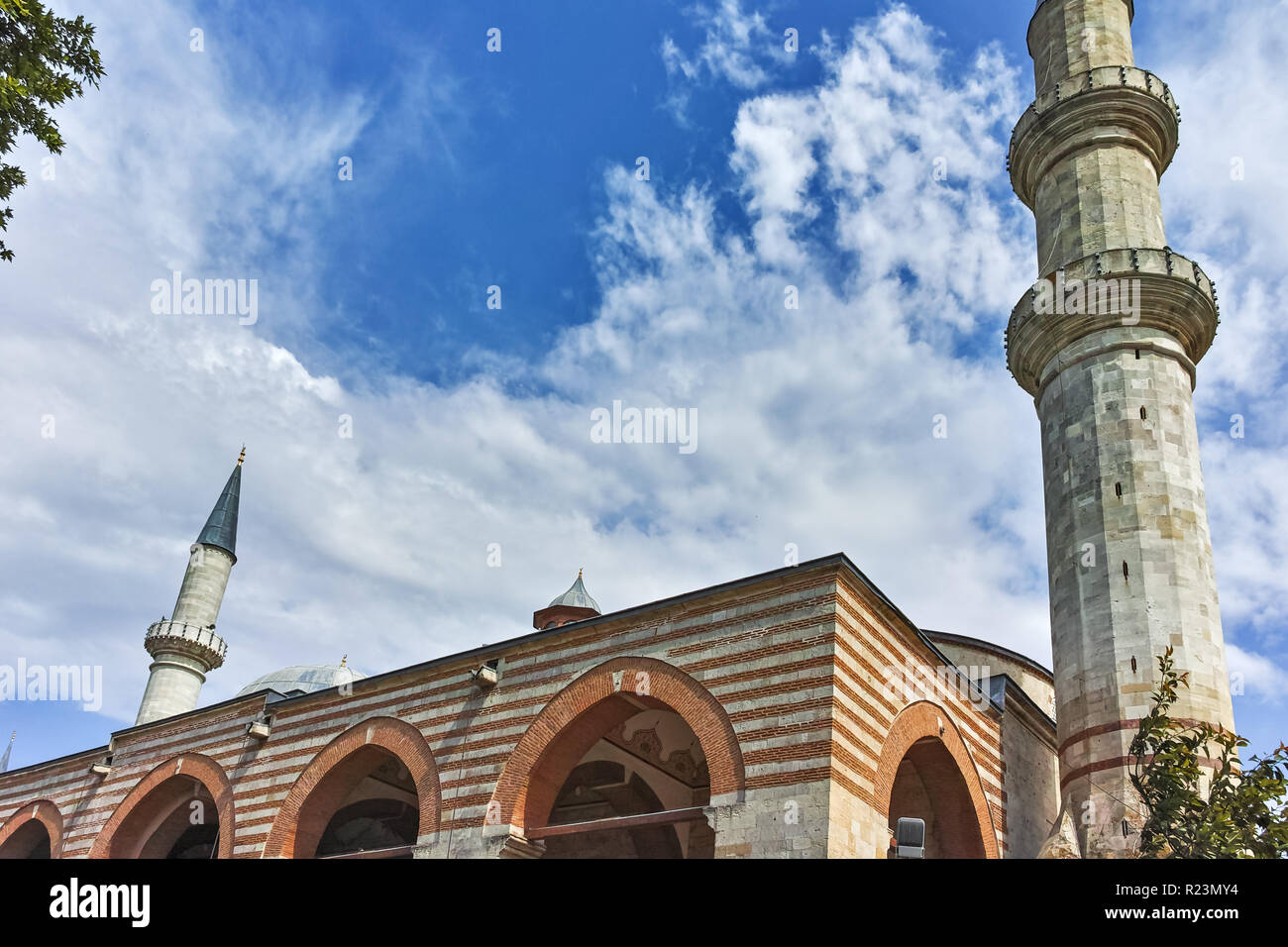 EDIRNE, TURKEY - MAY 26, 2018: Eski Camii Mosque in the center of city ...