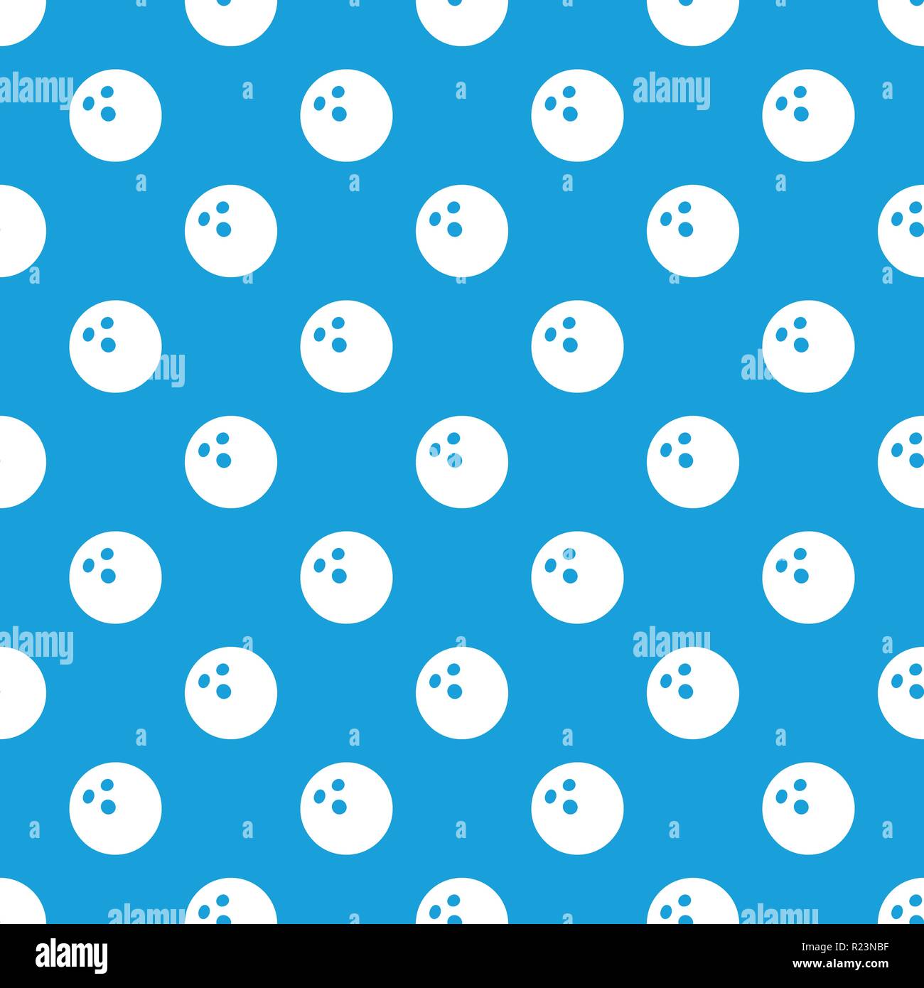 Bowling ball pattern vector seamless blue Stock Vector Image & Art - Alamy