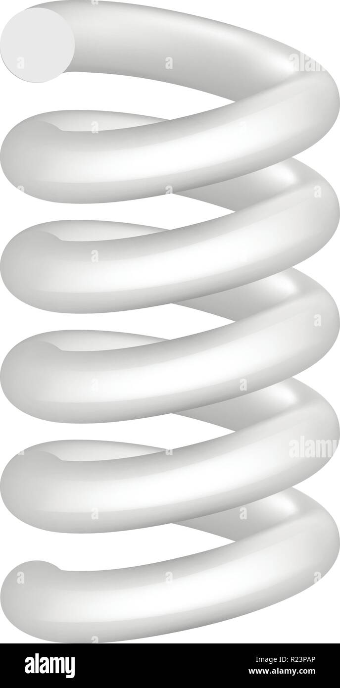 Coil spring icon, realistic style Stock Vector Image & Art - Alamy