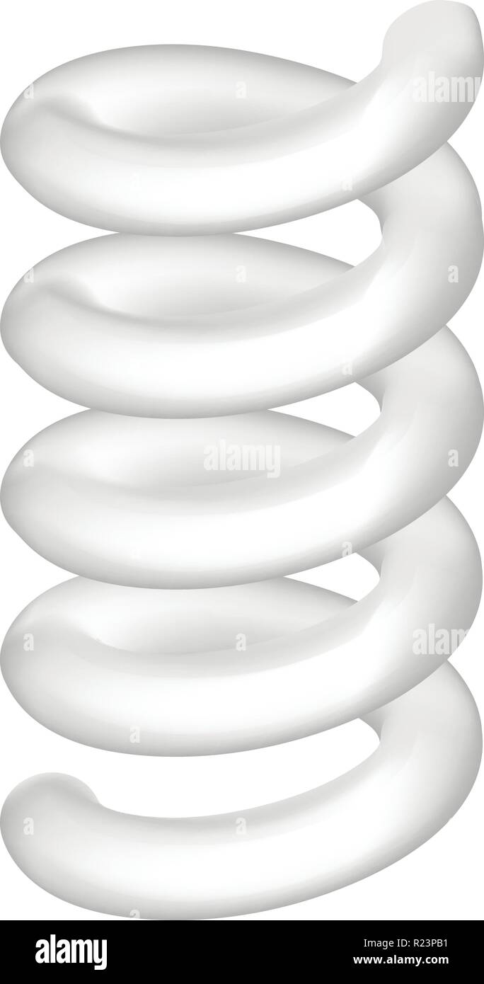 Wire spring icon, realistic style Stock Vector Image & Art - Alamy