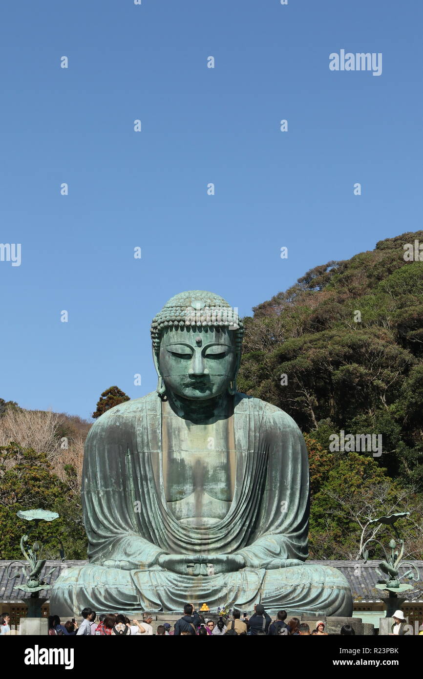 Kotoku in temple kamakura hi-res stock photography and images - Alamy
