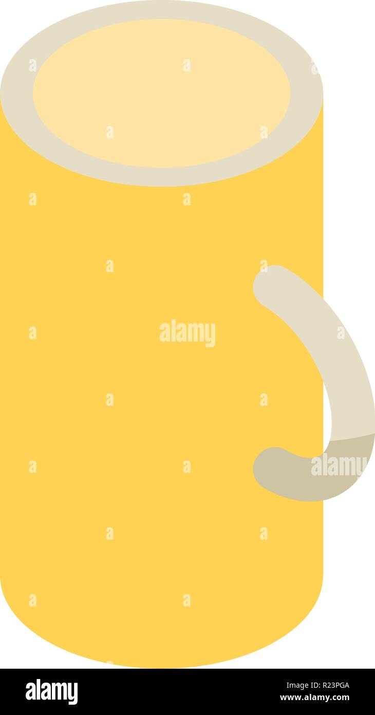 Full mug of beer icon, isometric style Stock Vector Image & Art - Alamy