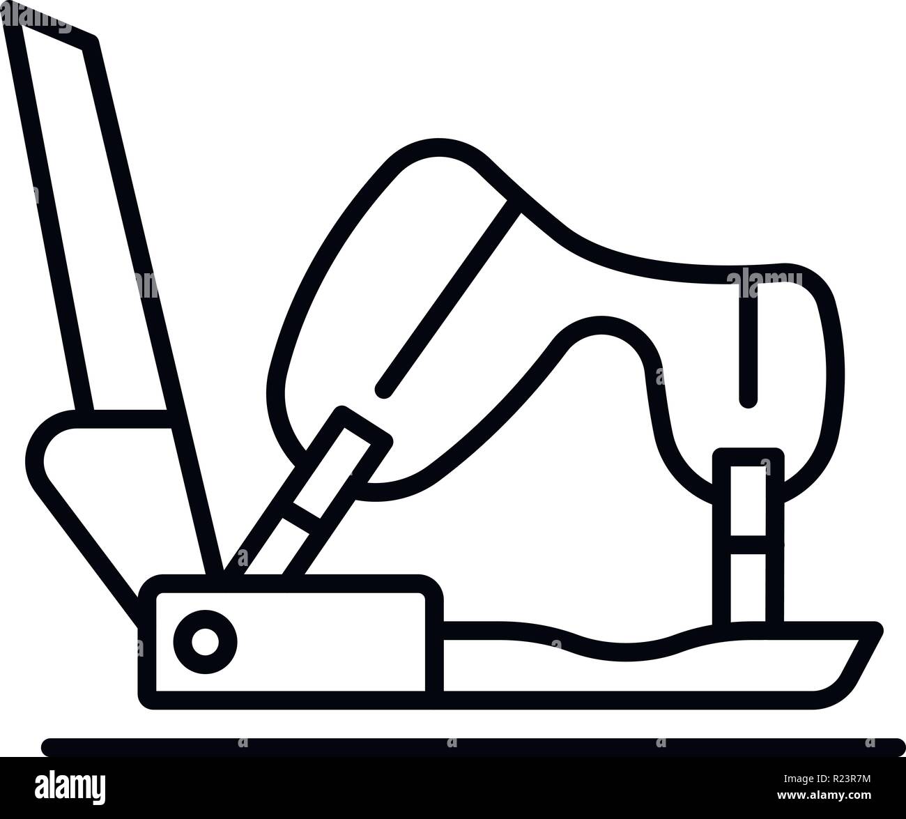 Shoe protect icon, outline style Stock Vector Image & Art - Alamy