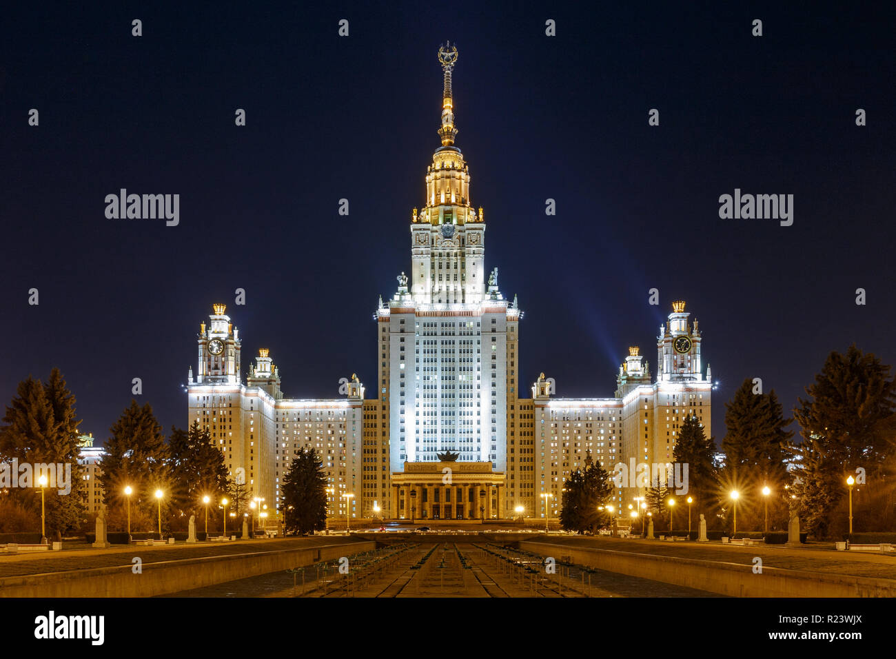Stalin building moscow russia architecture hi-res stock photography and ...