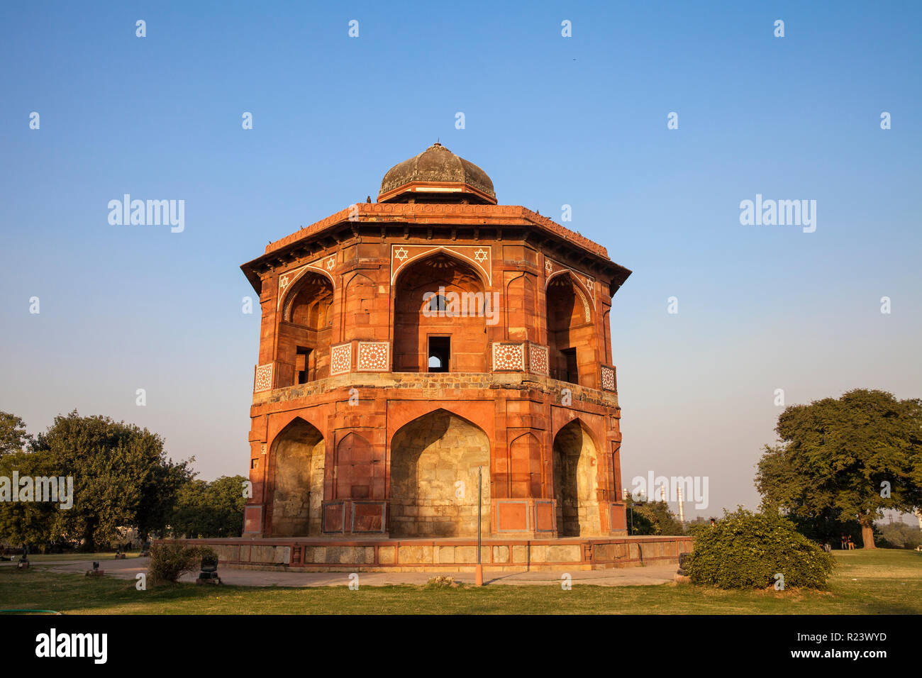 Sher Mandal tomb, Purana Quila, Old Fort, Delhi, India, Asia Stock ...