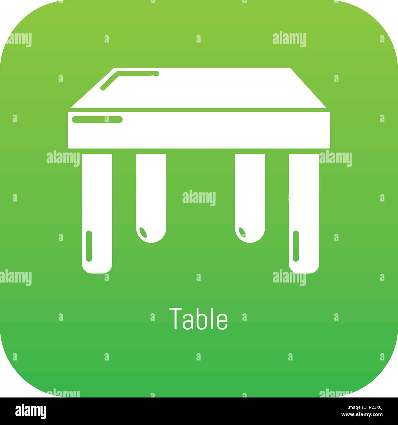 Curved desk Stock Vector Images - Alamy