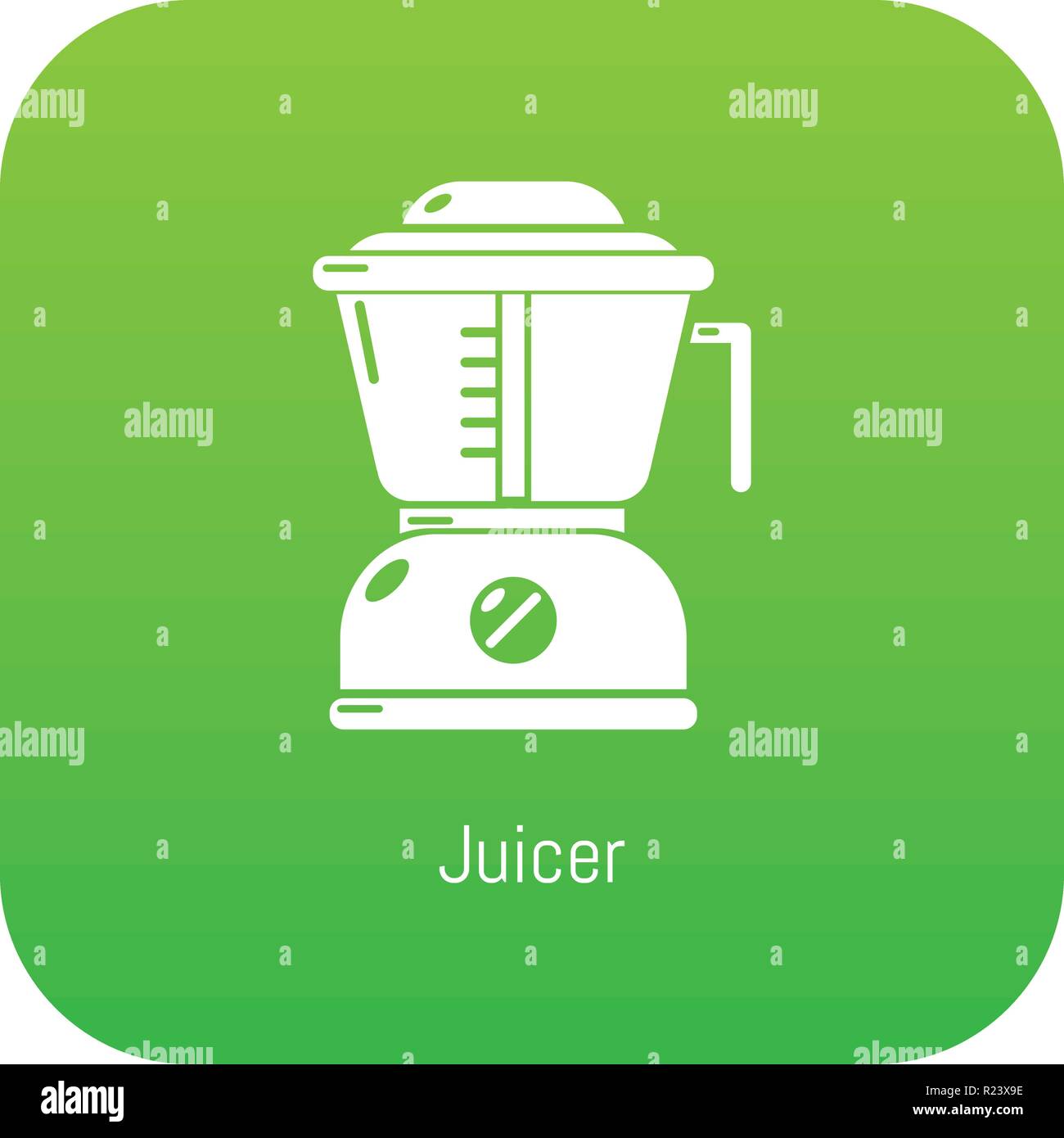 Juicer icon green vector Stock Vector Image & Art - Alamy