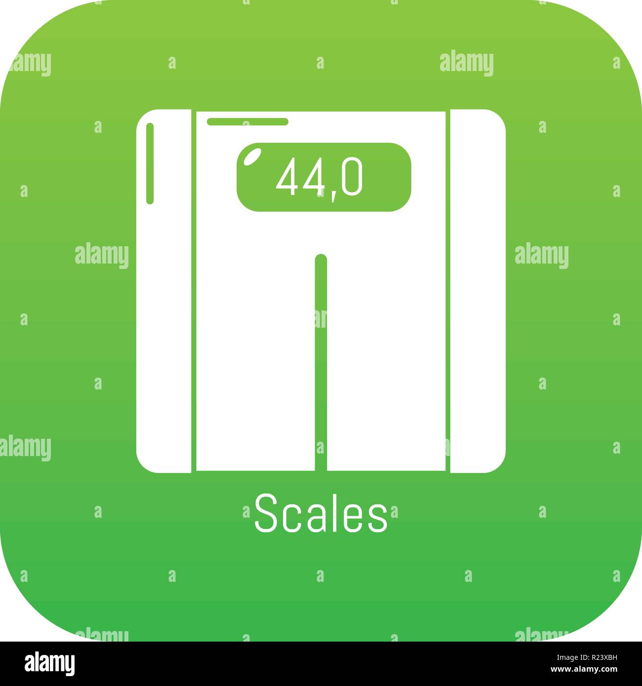 Green bathroom scales hi-res stock photography and images - Alamy