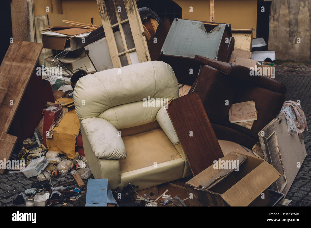 Different garbage hi-res stock photography and images - Alamy