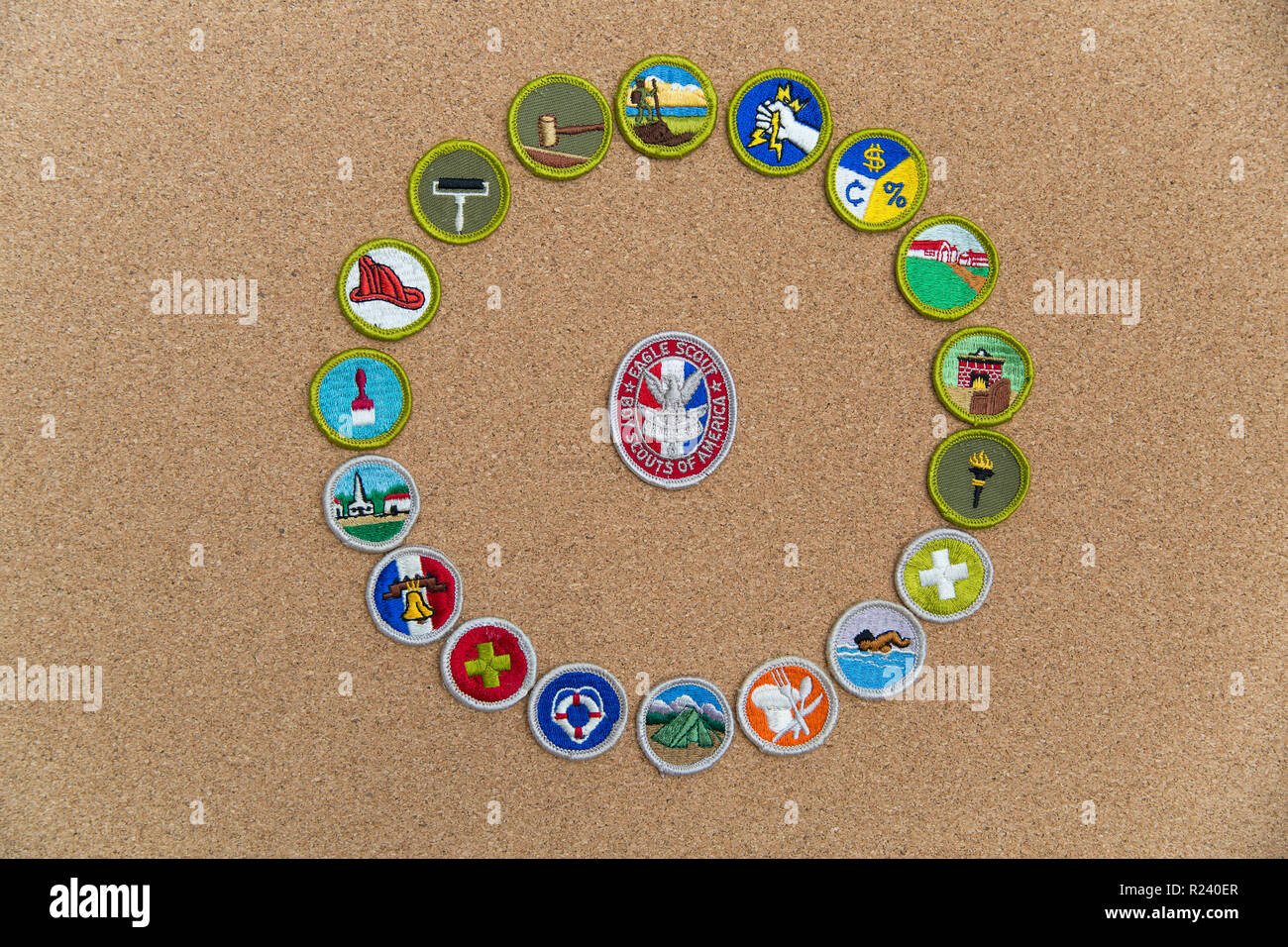 Scouting merit badge hi-res stock photography and images - Alamy