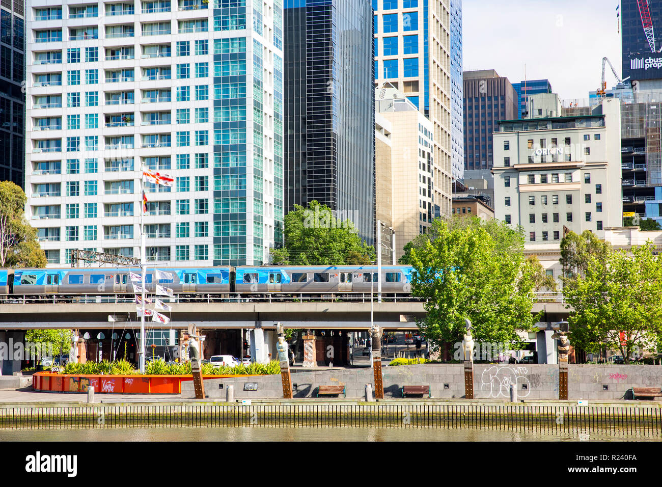 Metro train australia hi-res stock photography and images - Alamy
