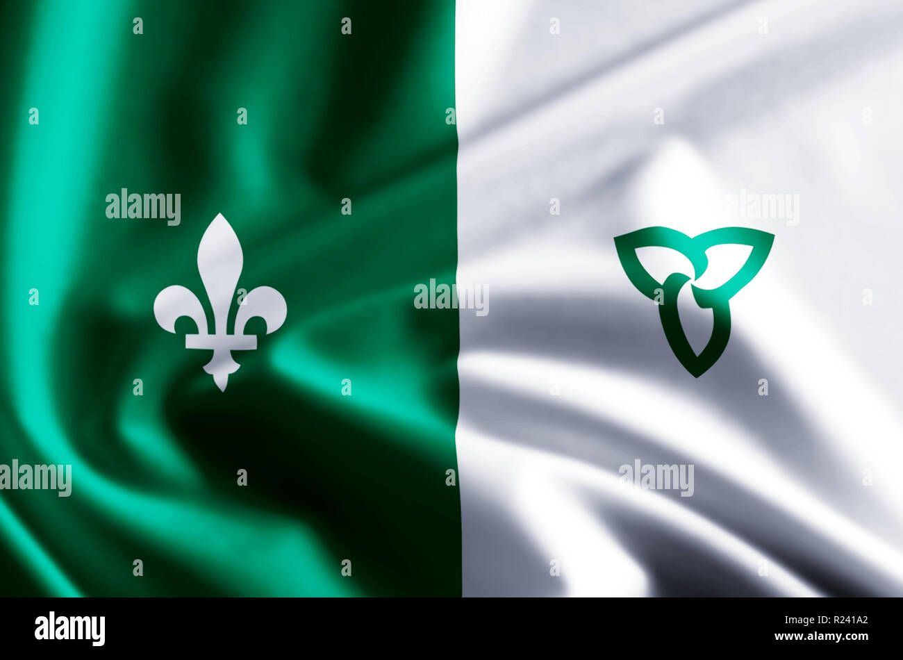 Drapeau Franco Ontarien