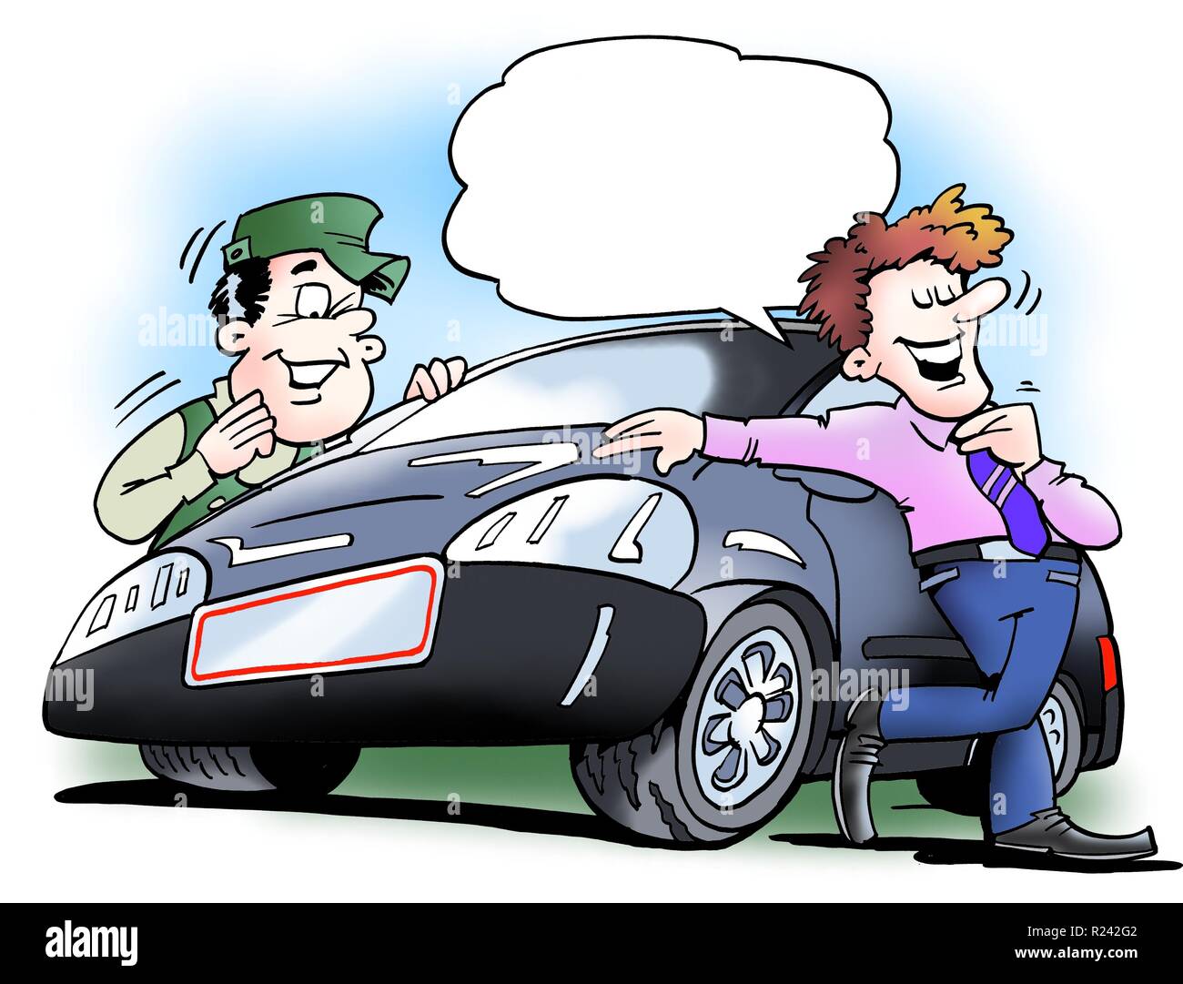 Fancy car driving hi-res stock photography and images - Alamy