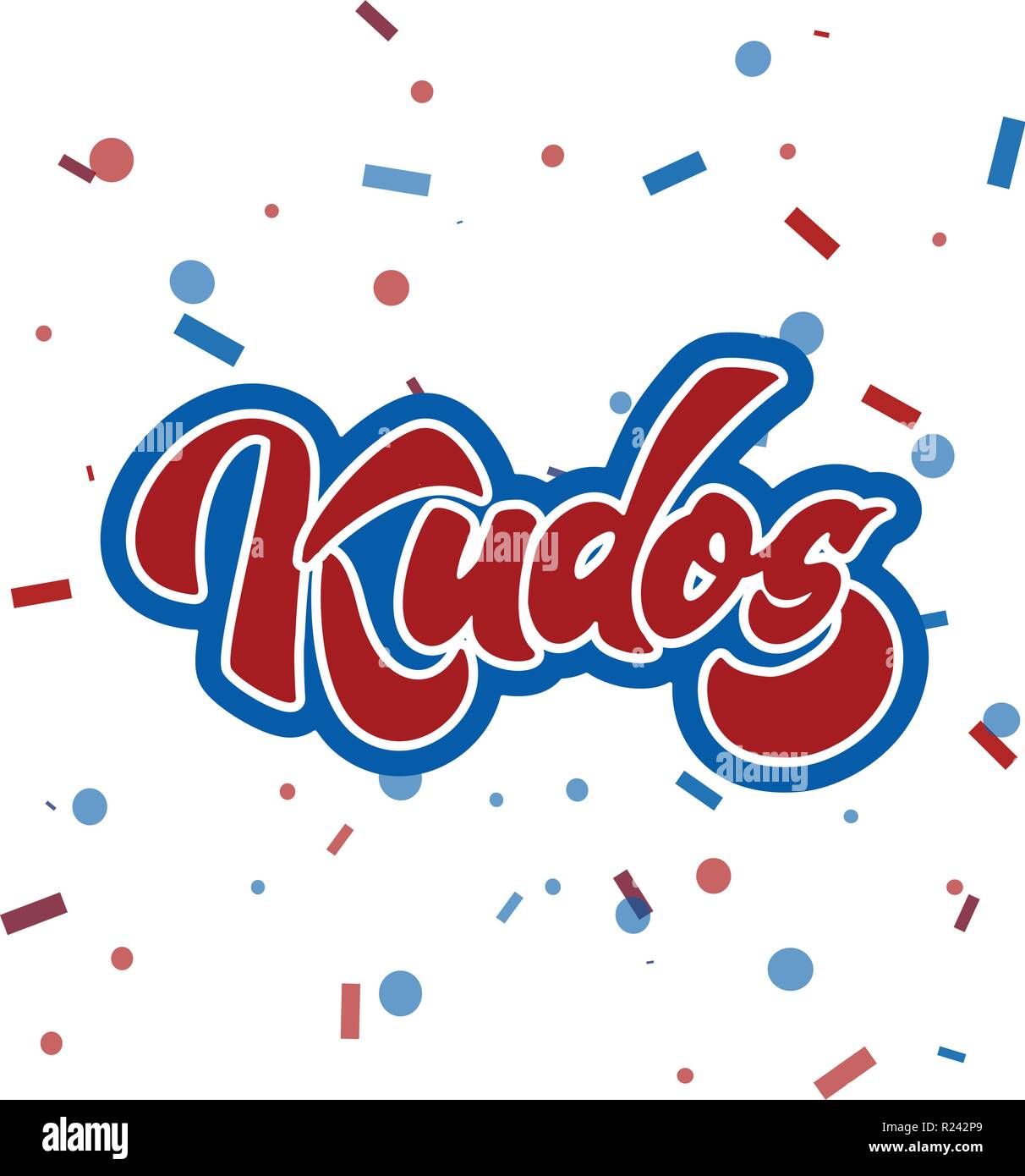 Bravo Kudos. Beautiful greeting card scratched calligraphy text word ...