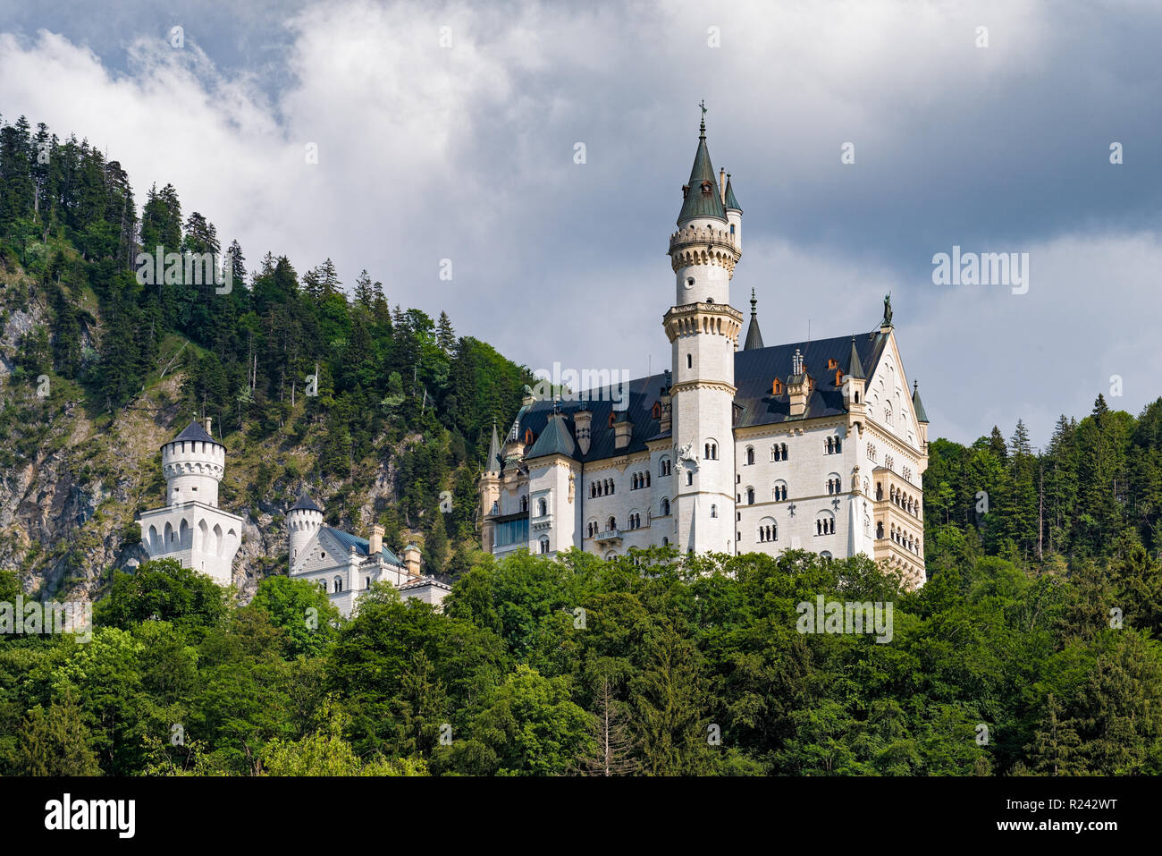 View of the Neuschwanstein Castle in Bavaria, Germany Stock Photo - Alamy