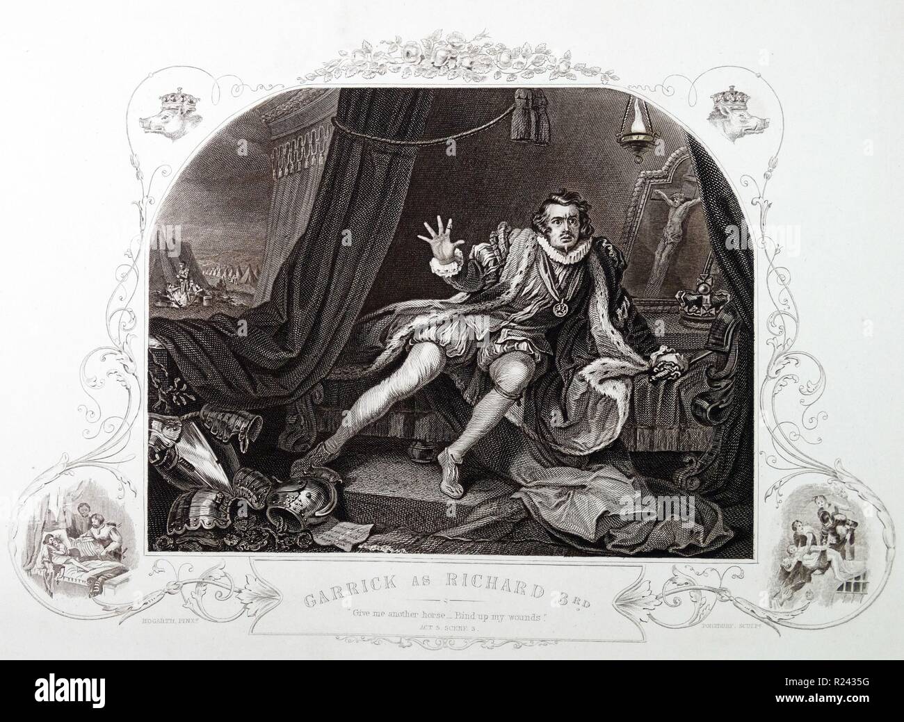Acting in the 18th century hi-res stock photography and images - Alamy