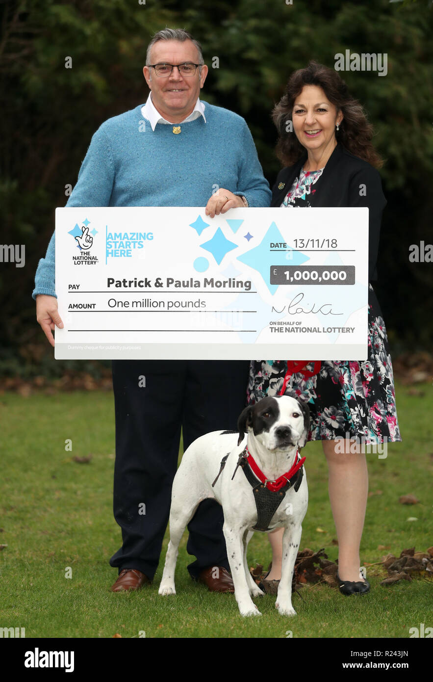 Patrick Morling, 60, and his wife Paula, 54, from Havant, Hampshire ...