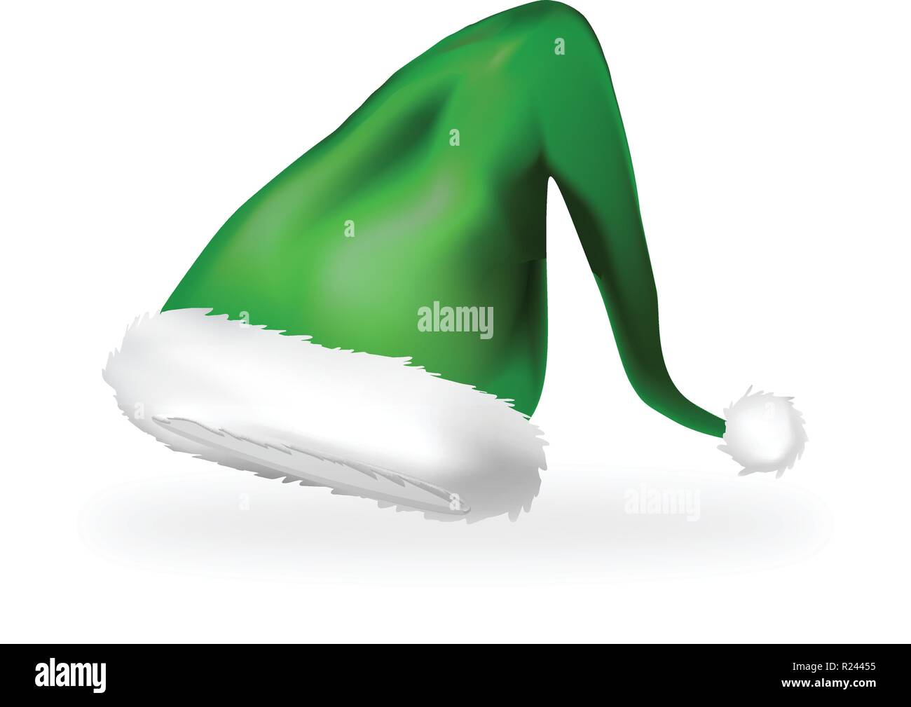 Christmas Elf Hat Icon Symbol Design. Vector illustration isolated on ...