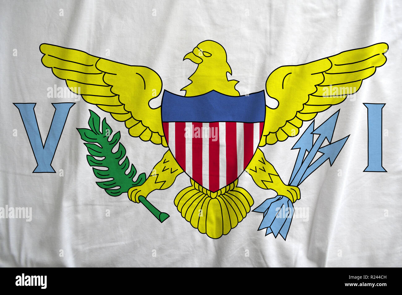 Flag of the us virgin islands hi-res stock photography and images - Alamy