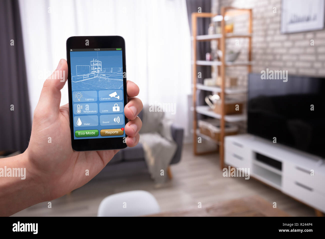 Smart home security access hi-res stock photography and images - Alamy