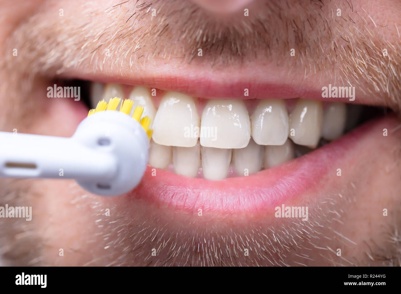 Brush your teeth man hi-res stock photography and images - Alamy