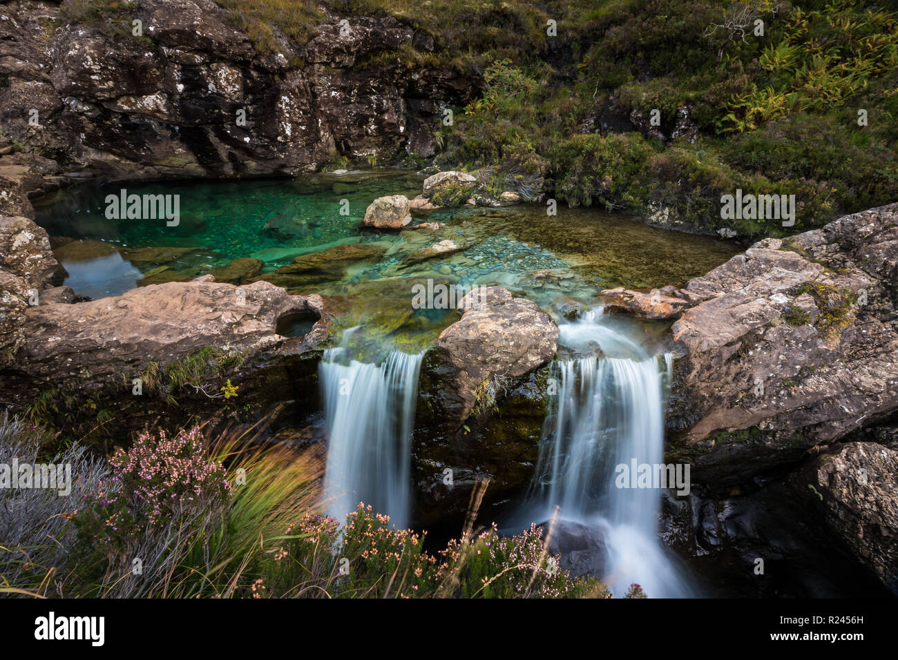 waterfall at the fairy pools Stock Photo - Alamy