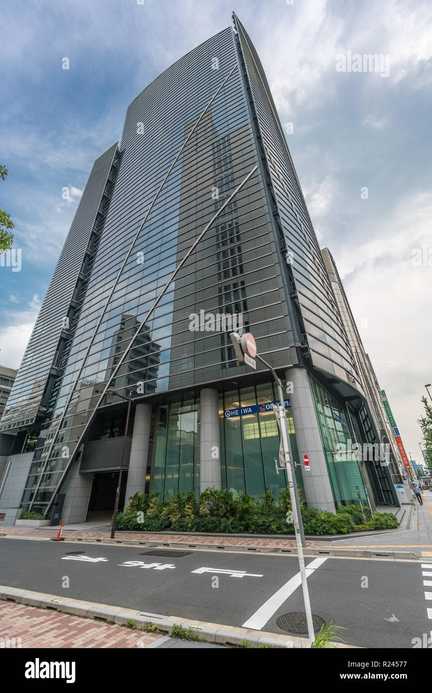 Tokyo, Taito Ward - August 2, 2018 : Heiwa Corporation New Head Office ...