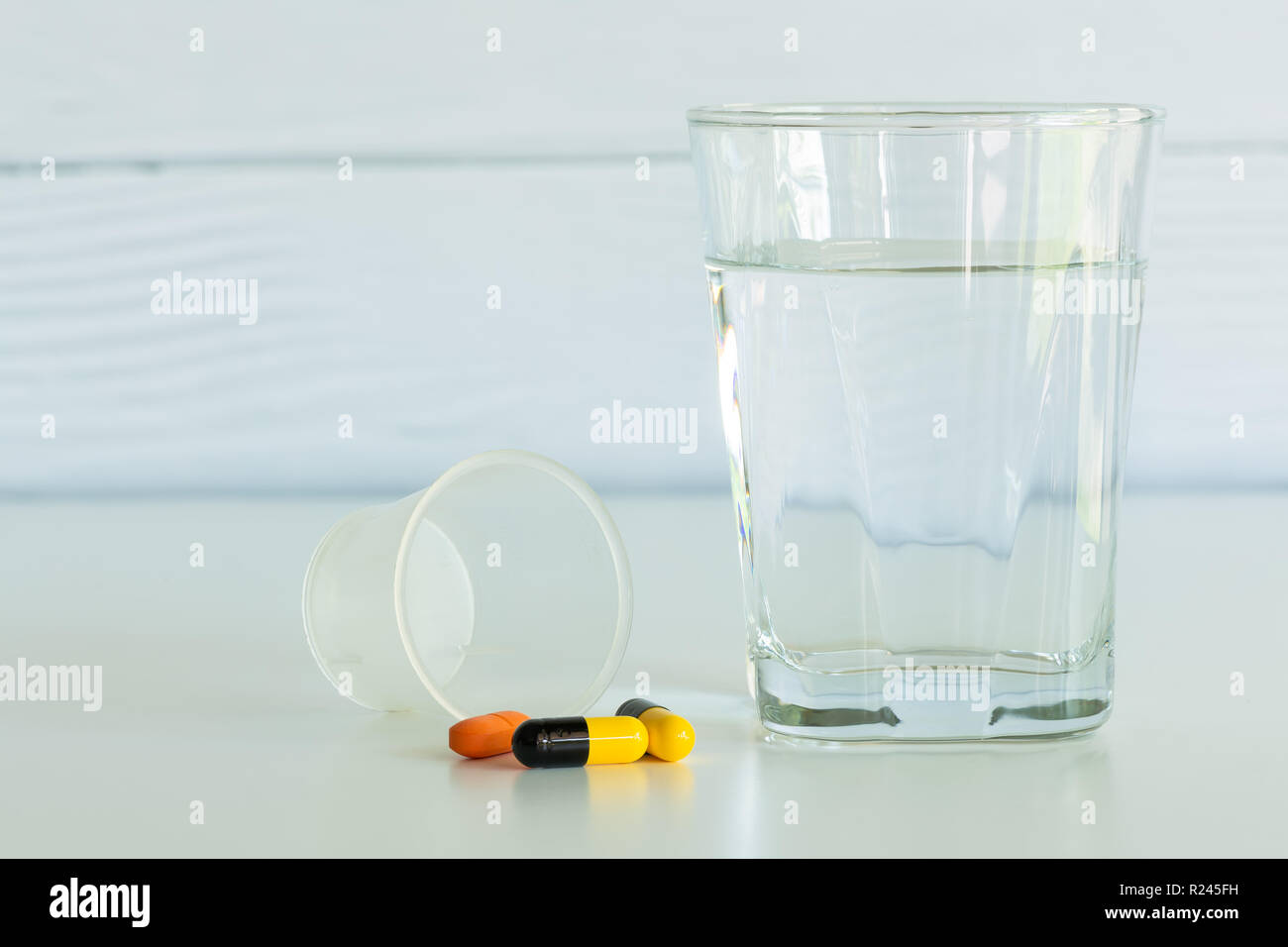 Pill Cup To Patient High Resolution Stock Photography and Images - Alamy