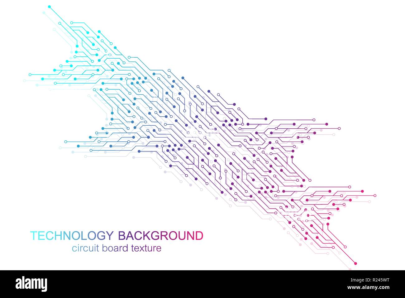 Computer motherboard vector background with circuit board electronic ...
