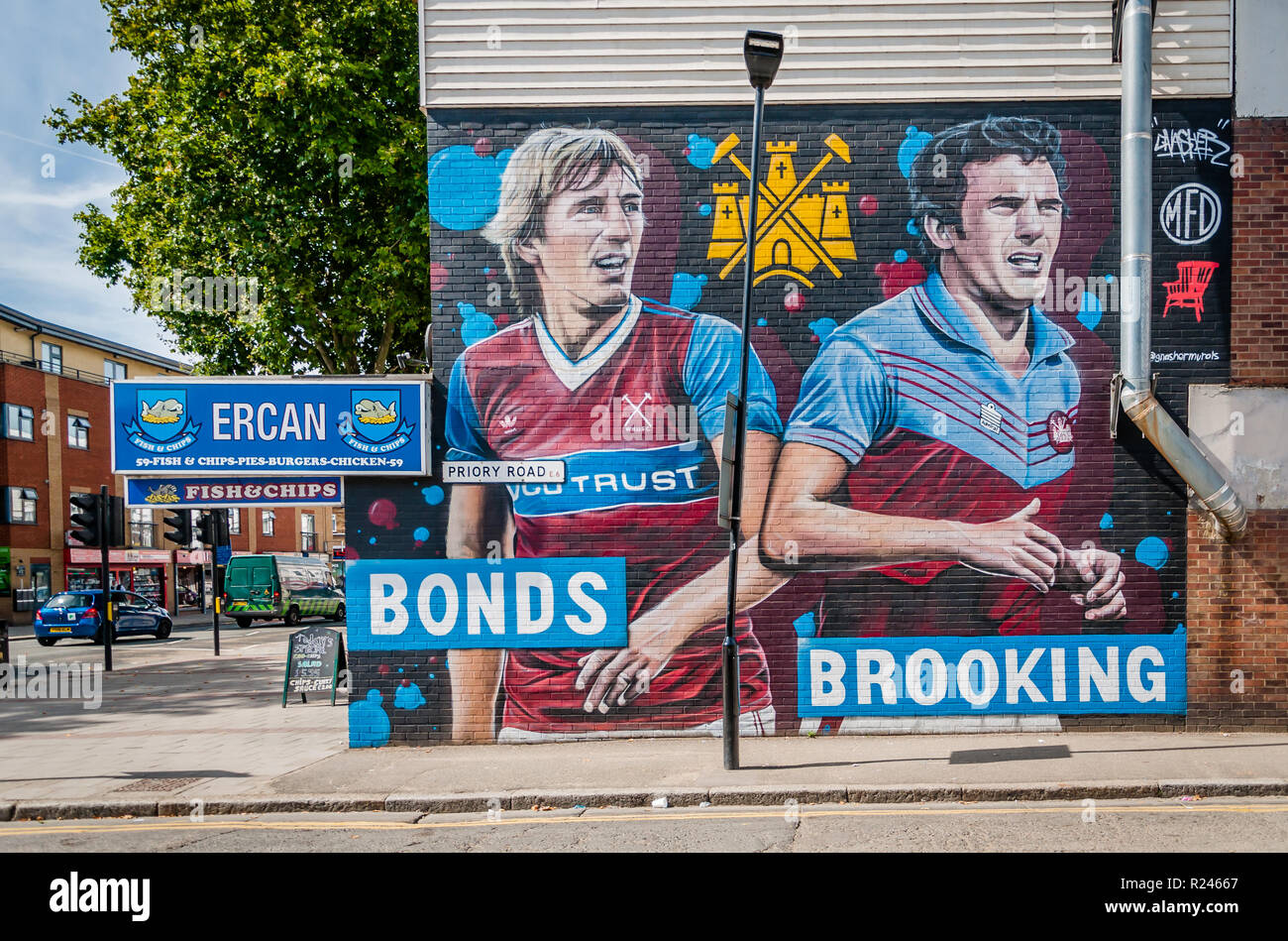 Bonds and brooking west ham hi-res stock photography and images - Alamy