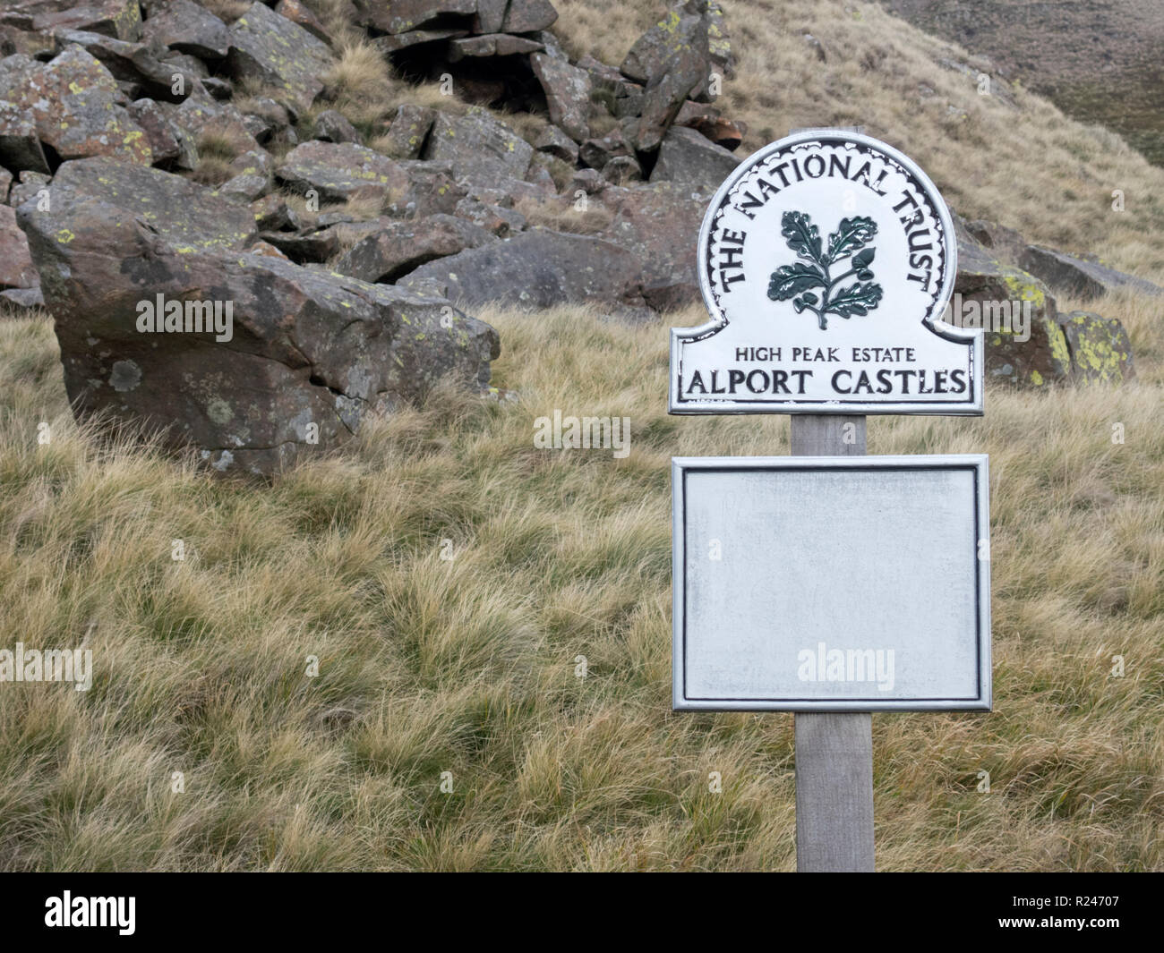 Alport Castles, High Peak Estate, Peak District National Park ...