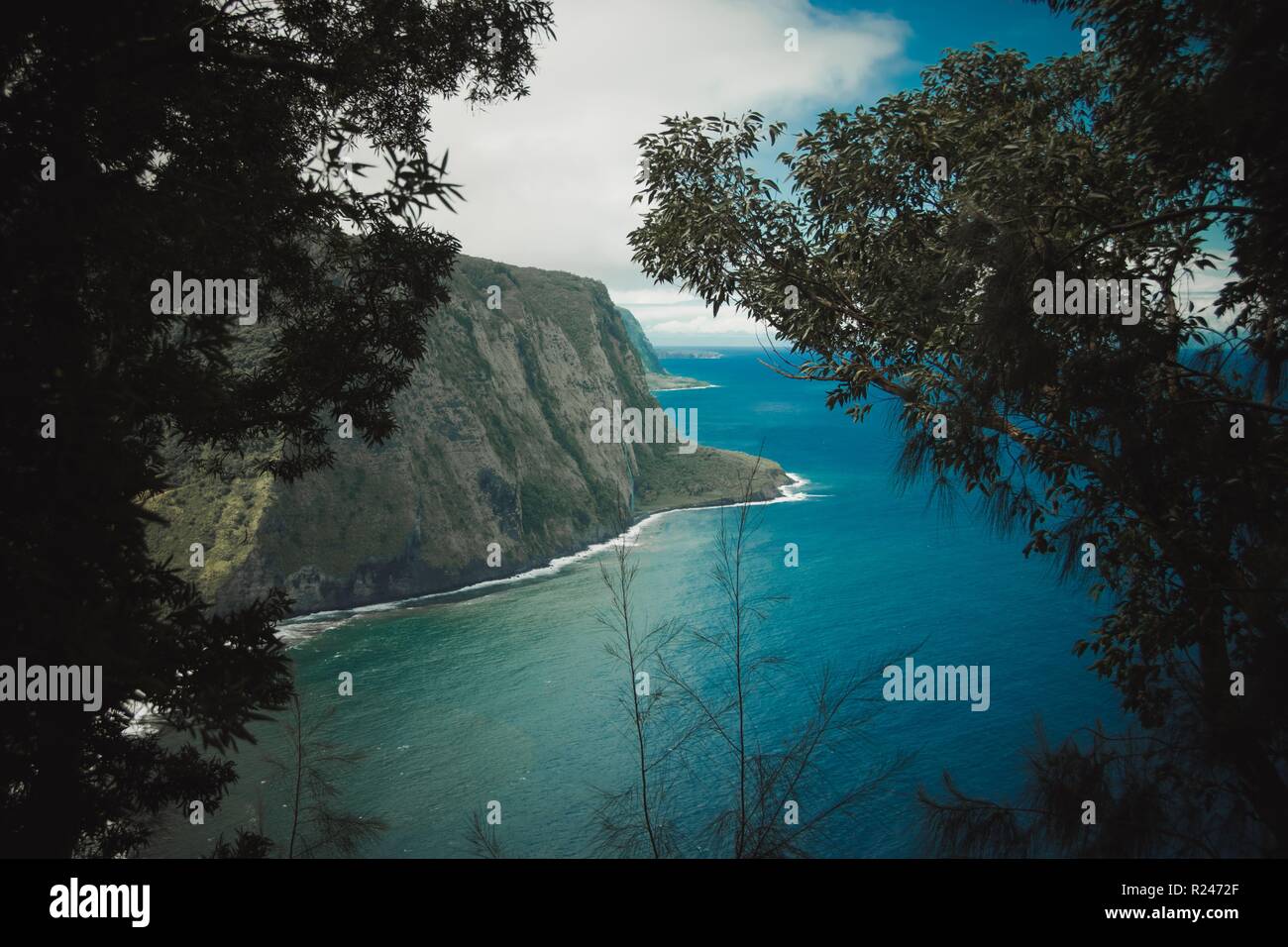 Waipio valley lookout hi-res stock photography and images - Alamy