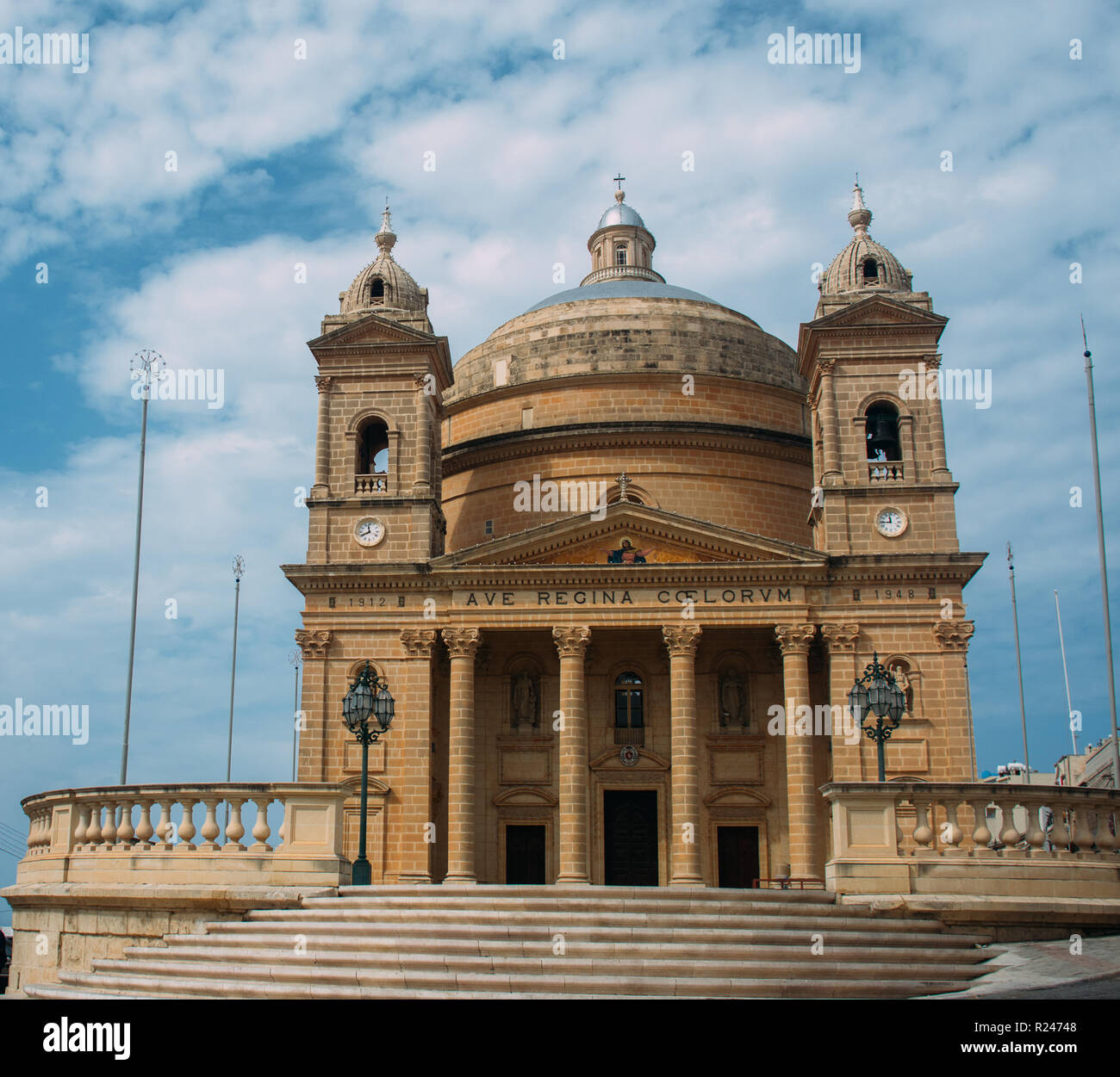 View to Parish Church of the Assumption of the Blessed Virgin Mary into ...
