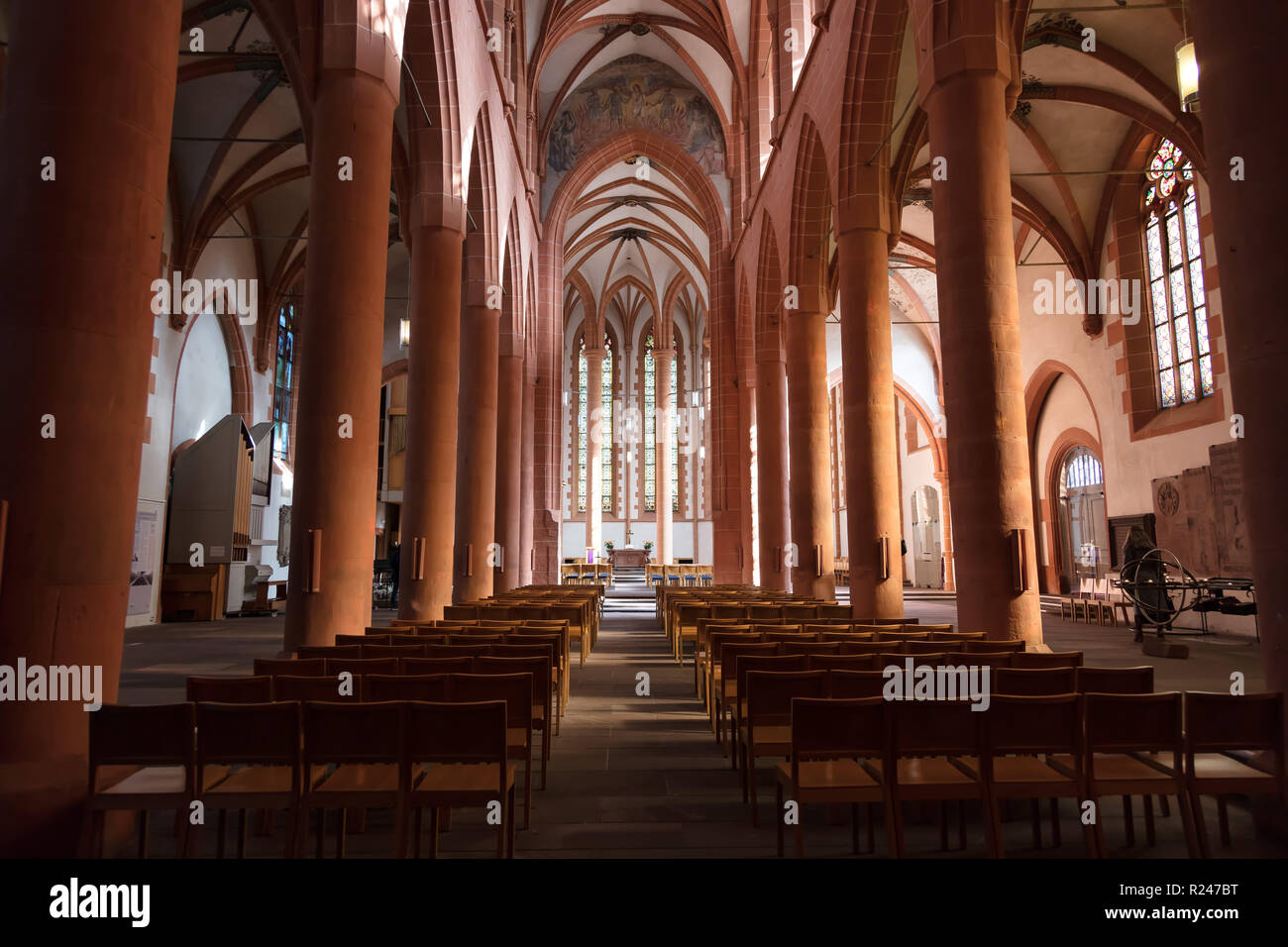 Heidelberg holy spirit church interior hi-res stock photography and ...