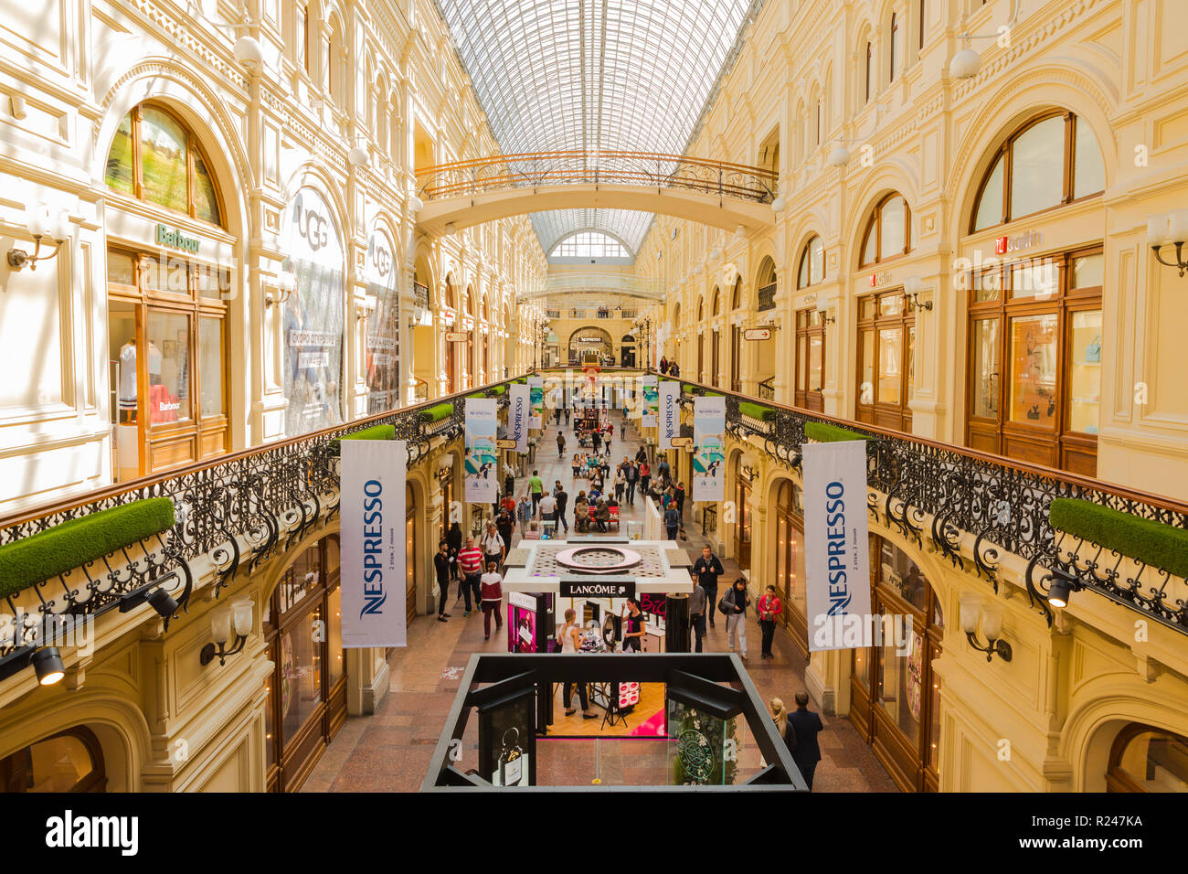 Interior ceiling gum department store hi-res stock photography and ...
