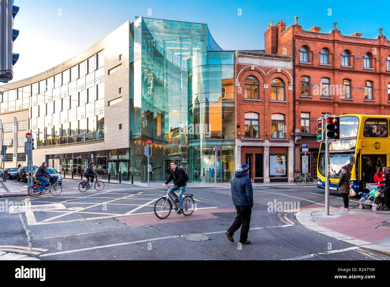 Aungier Street, Dublin, Republic of Ireland, Europe Stock Photo - Alamy