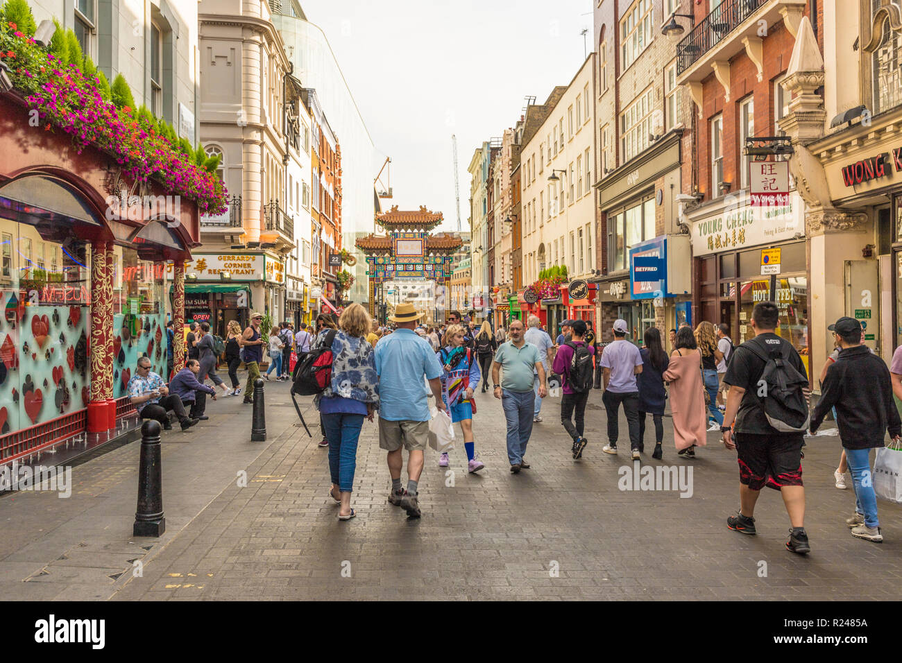 Chinatown in Soho, London, England, United Kingdom, Europe Stock Photo ...