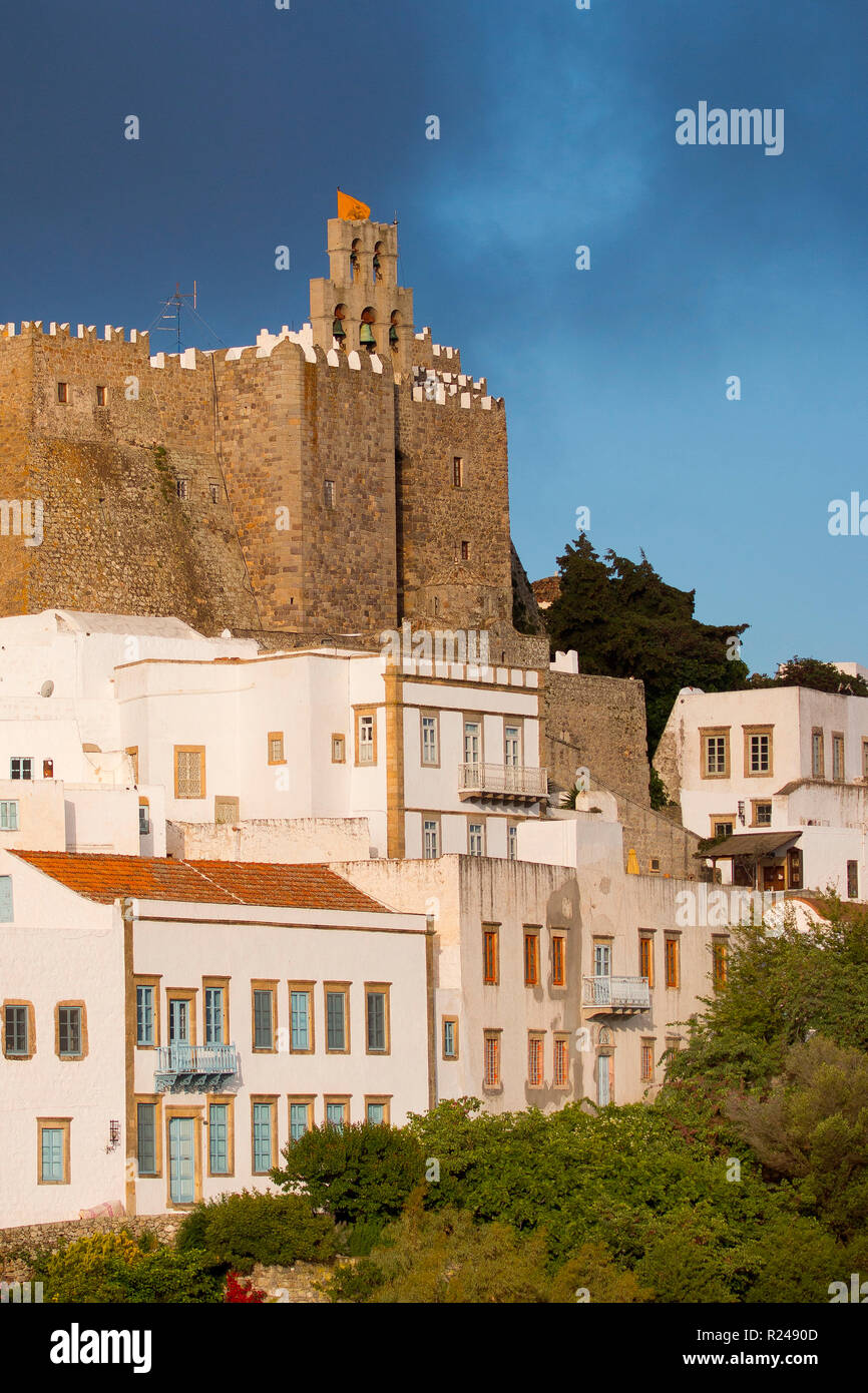 Monastery of saint john, patmos hi-res stock photography and images - Alamy