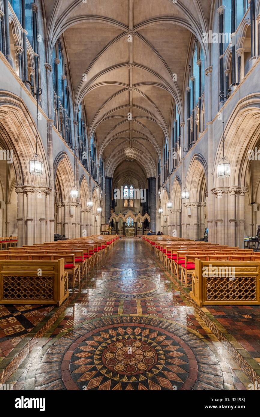 Christ church cathedral dublin interior hi-res stock photography and ...