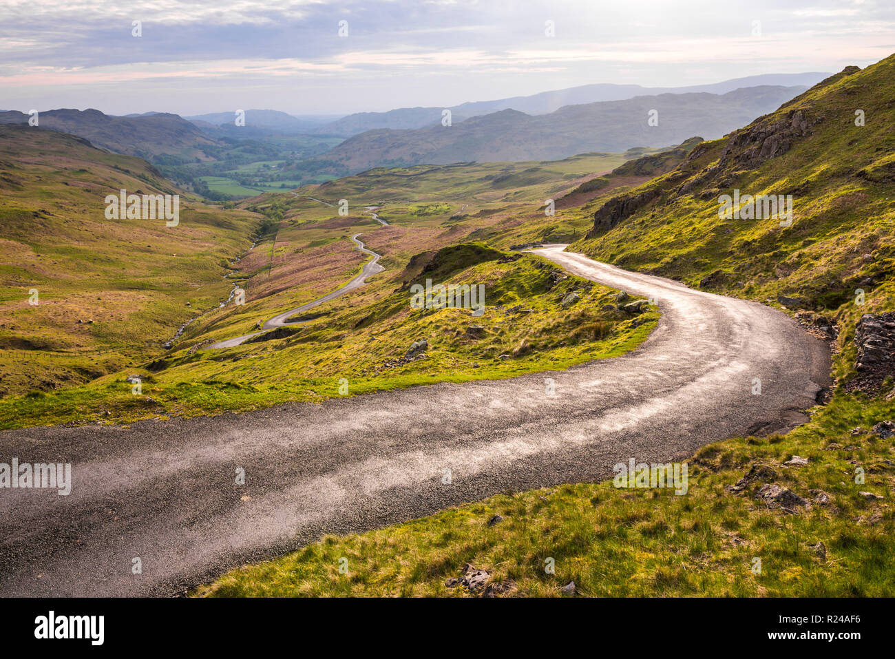 Hardknott pass lake district hi-res stock photography and images - Alamy