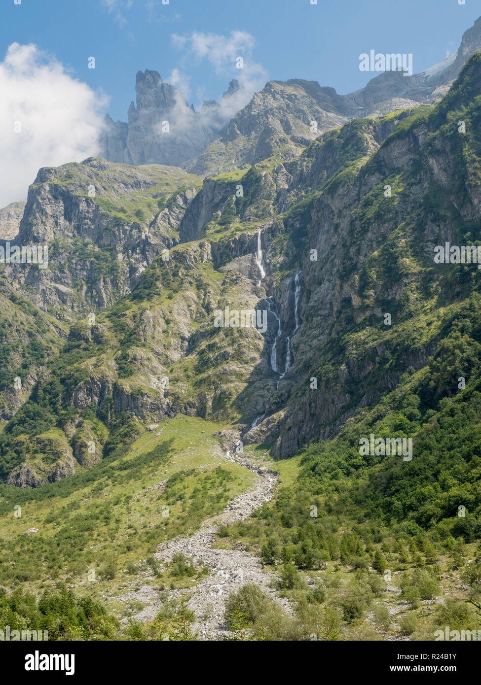 Swiss Alps, mountain scene, Switzerland, Europe Stock Photo - Alamy