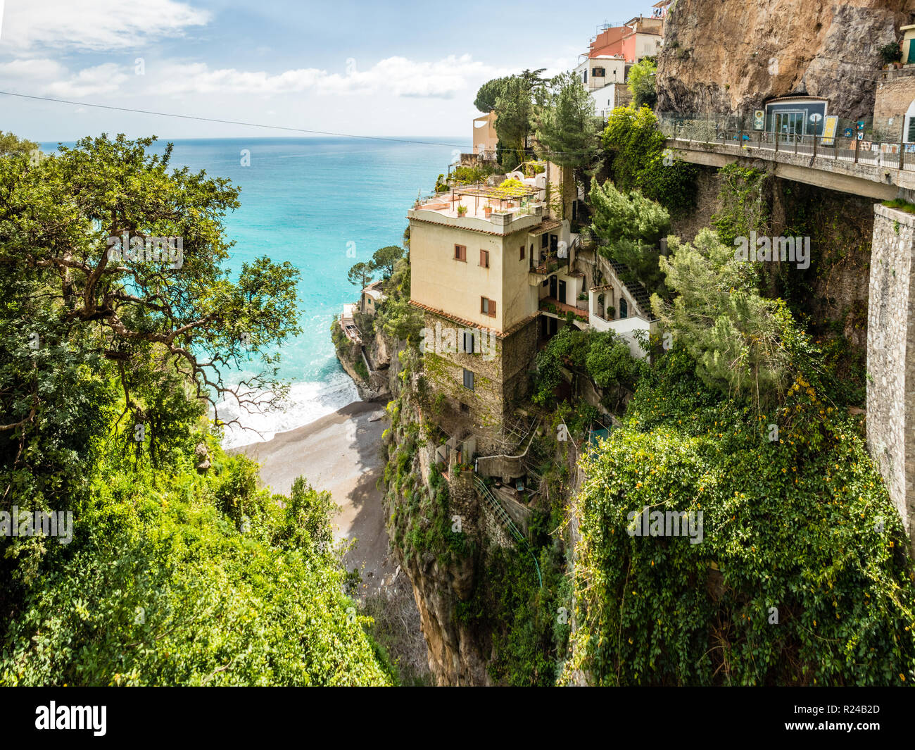 Positano street amalfi coast hi-res stock photography and images - Alamy