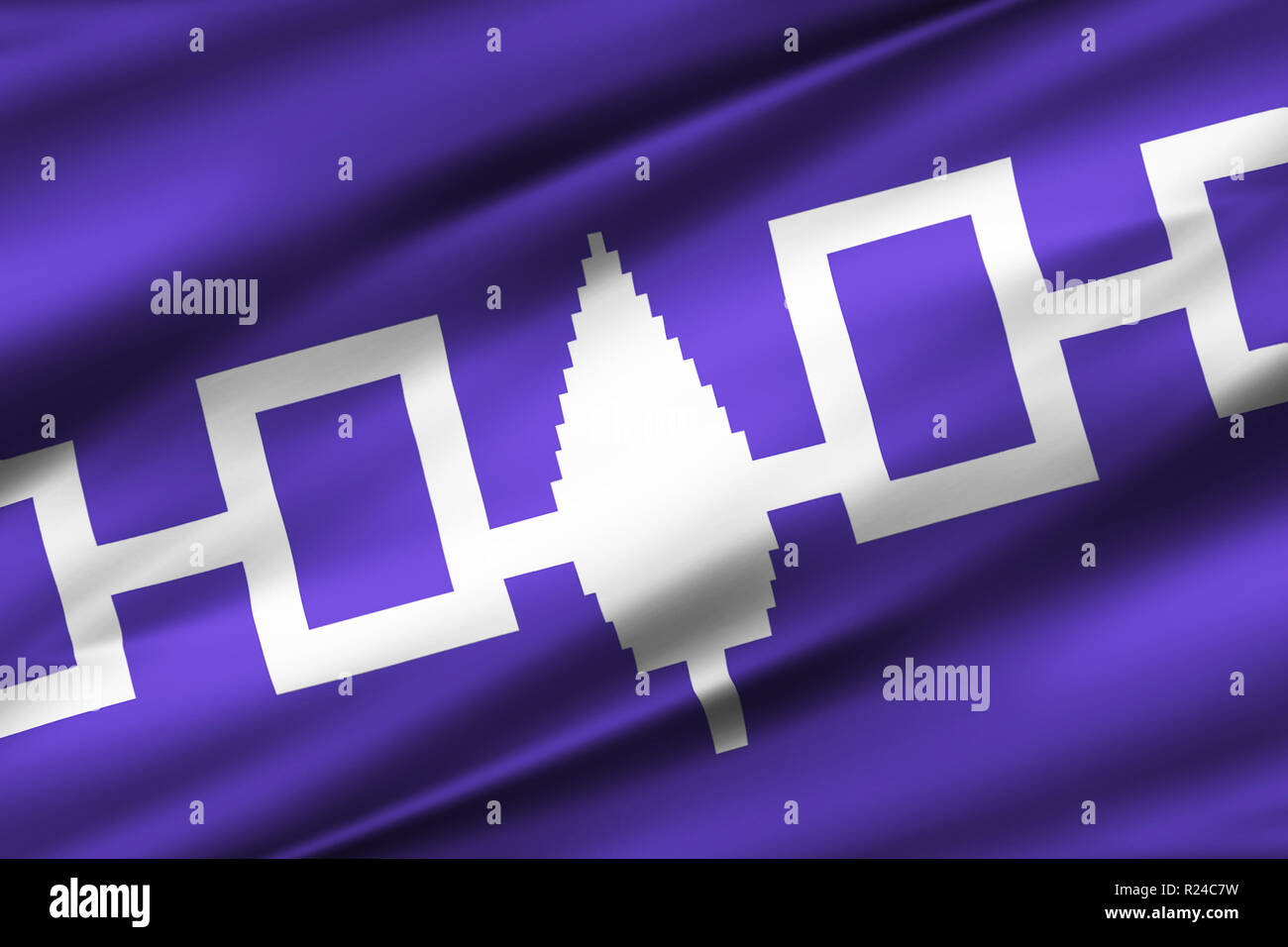 Iroquois nation flag hi-res stock photography and images - Alamy