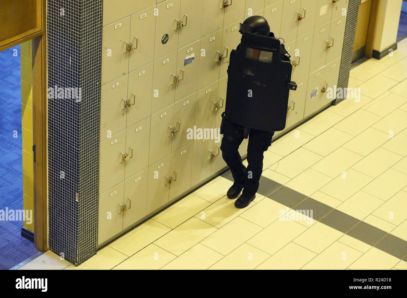EDITORS NOTE: THIS IS A TRAINING EXERCISE Members of the Garda ...