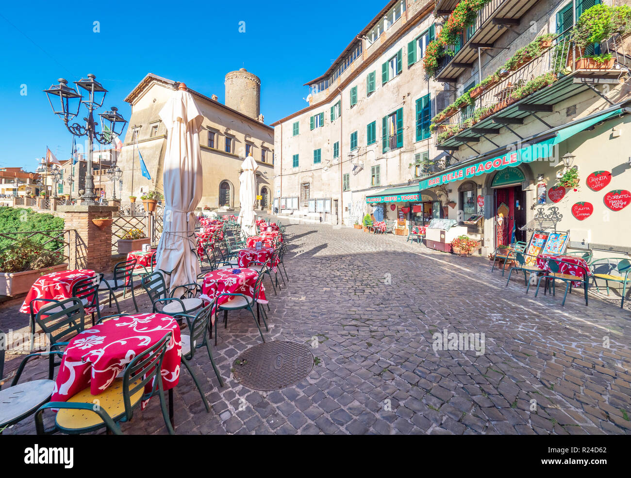 Nemi (Italy) - A nice little town in the metropolitan city of Rome, on ...