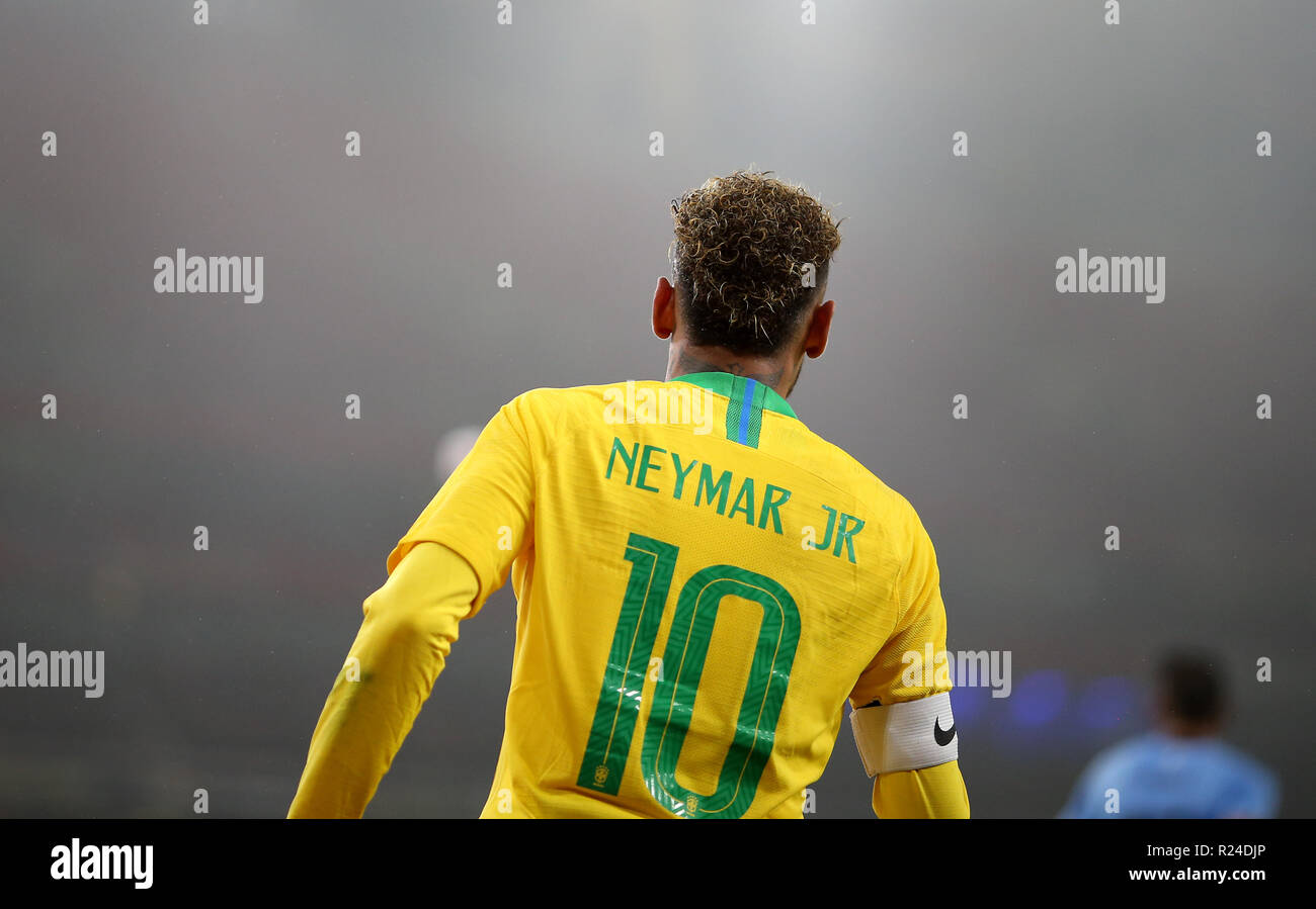 Brazil's Neymar during the International Friendly match at the Emirates ...
