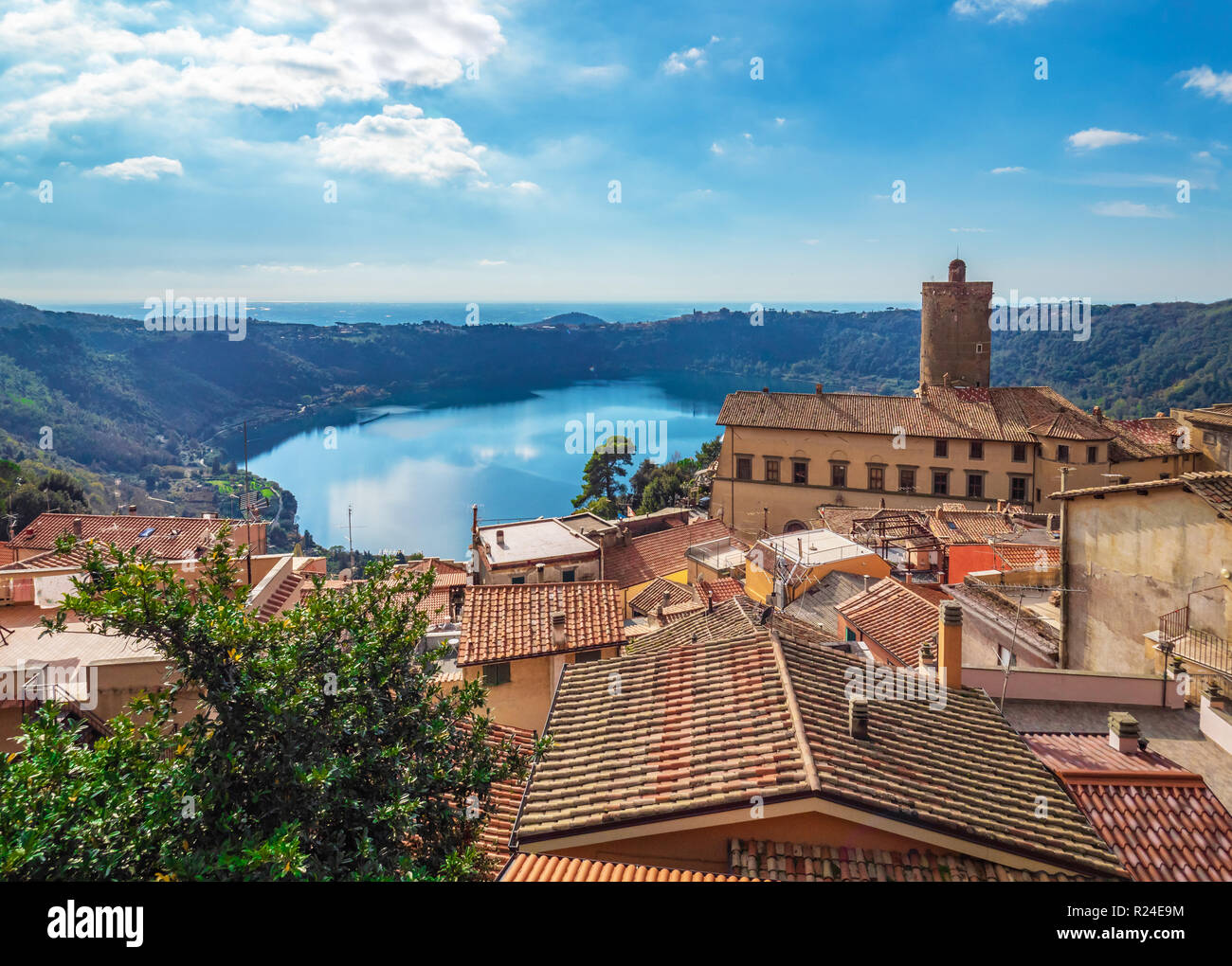 Nemi (Italy) - A nice little town in the metropolitan city of Rome, on ...