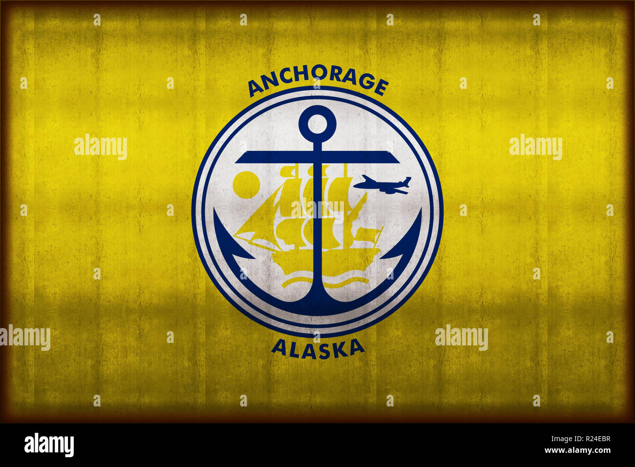 Anchorage flag hi-res stock photography and images - Alamy